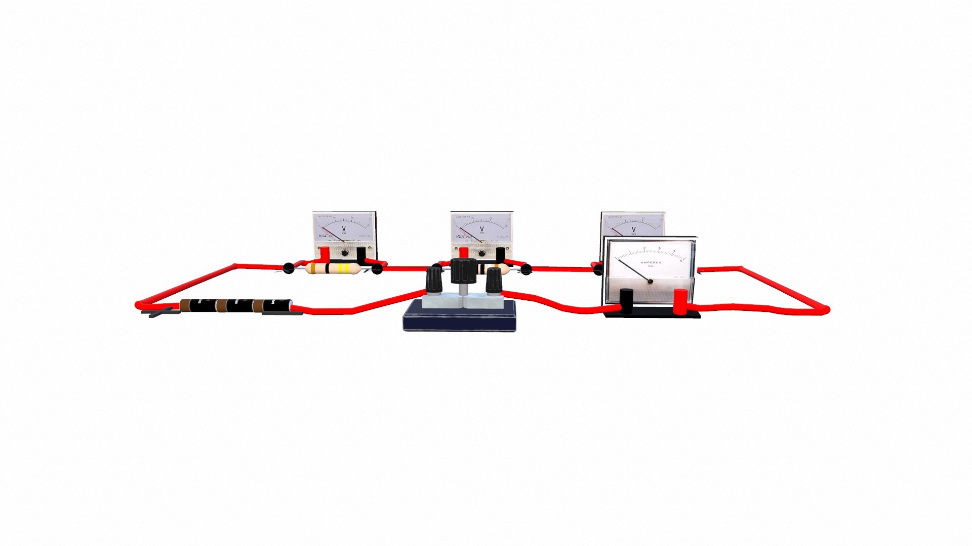 3D Electric Circuit - TurboSquid 2355196