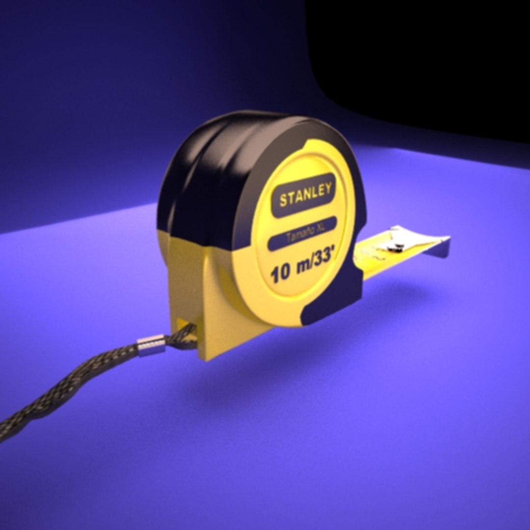 3d Model Measure Tape