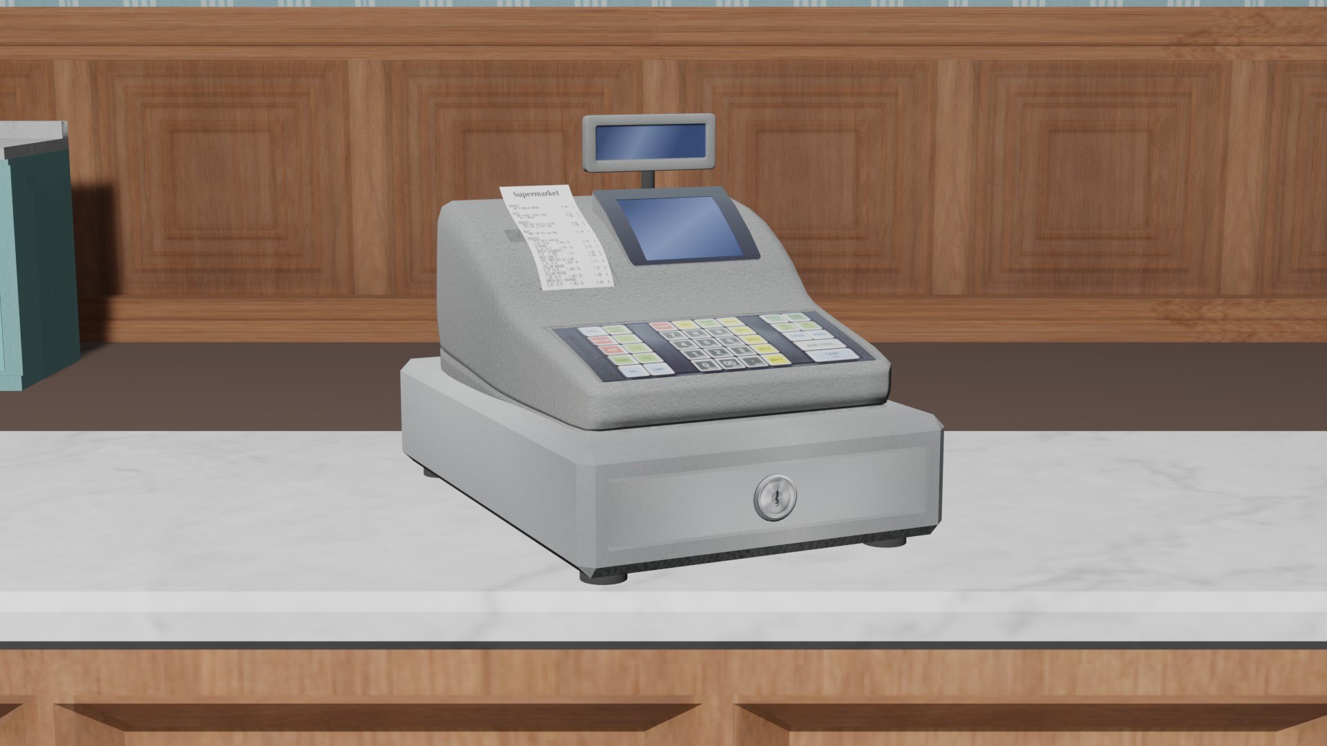 Free 3D cash register model - TurboSquid 2180774