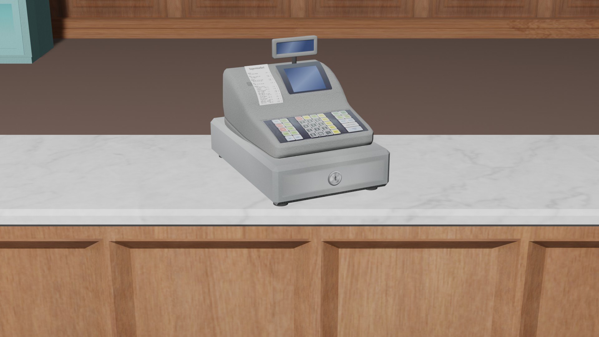 Free 3D cash register model - TurboSquid 2180774