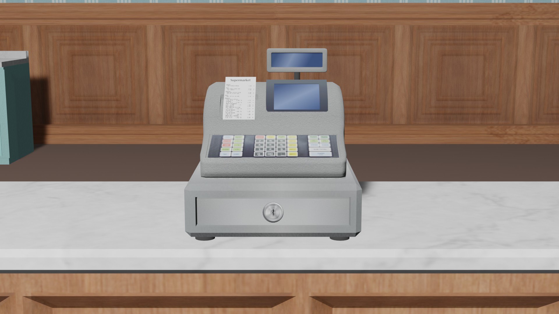 Free 3D cash register model - TurboSquid 2180774