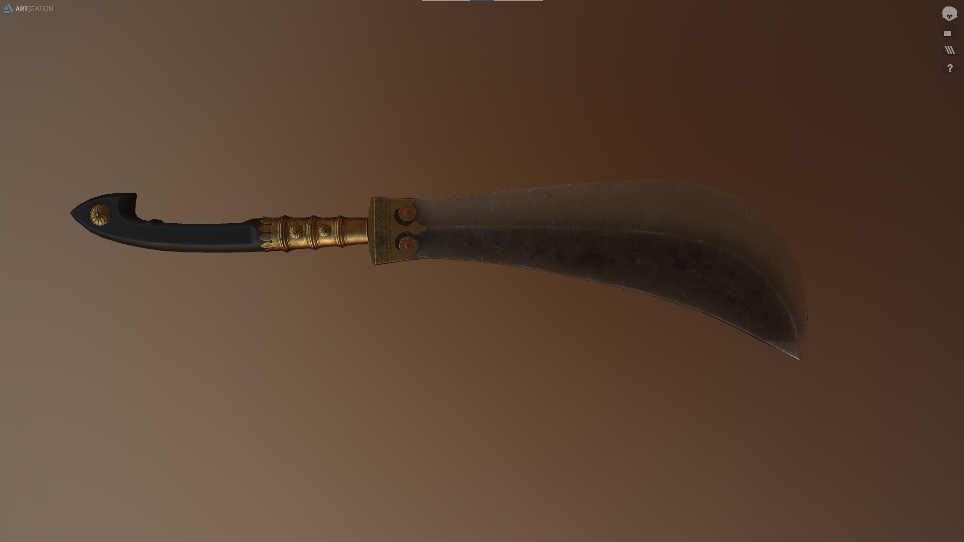 Indian Dugger 3D Model - TurboSquid 2063101