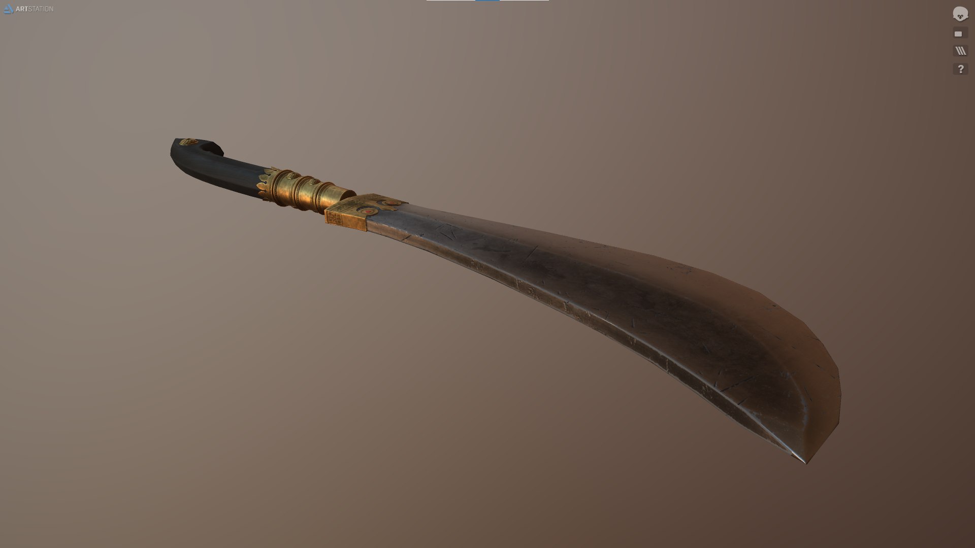 Indian Dugger 3D Model - TurboSquid 2063101