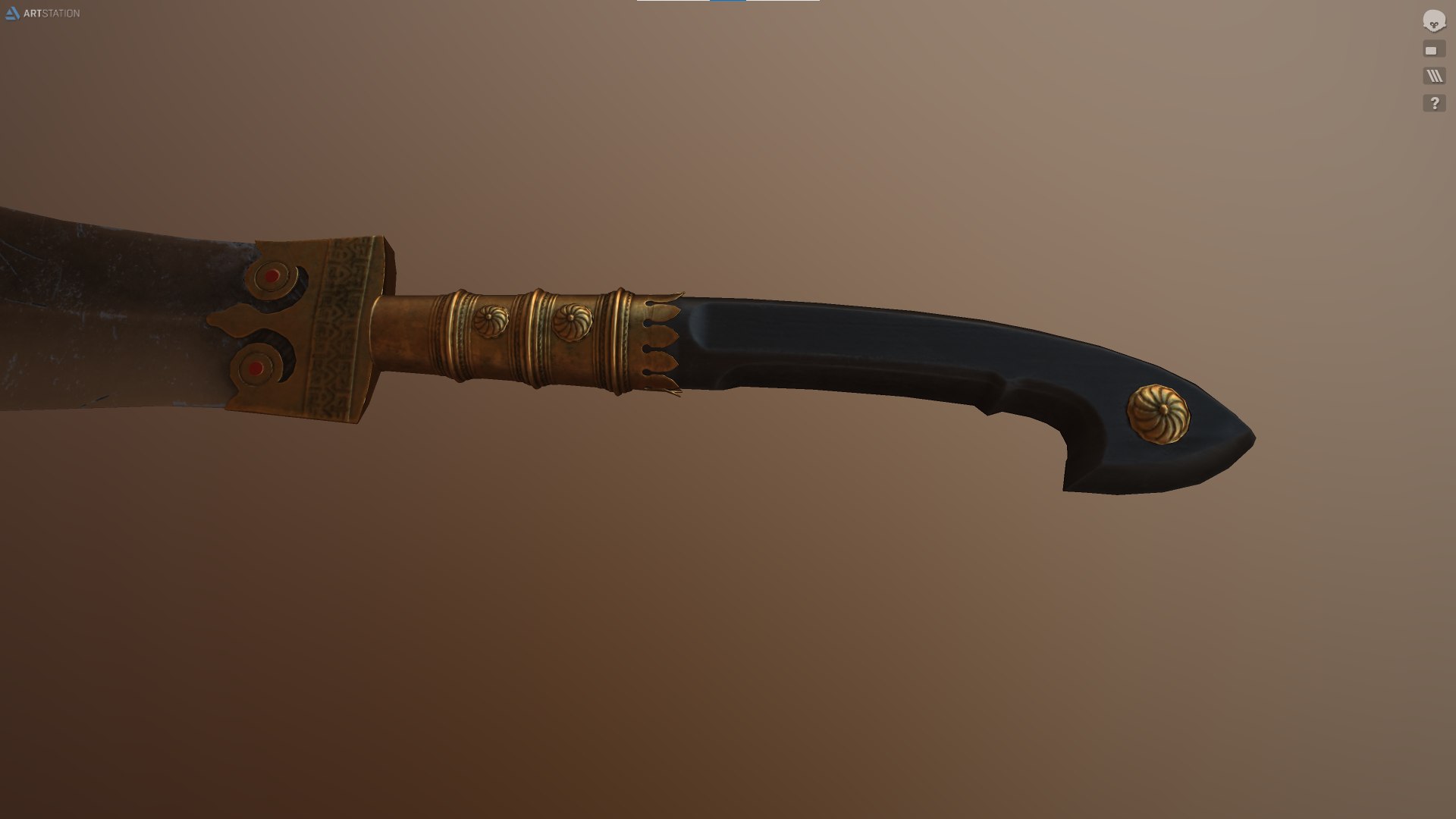 Indian Dugger 3D Model - TurboSquid 2063101