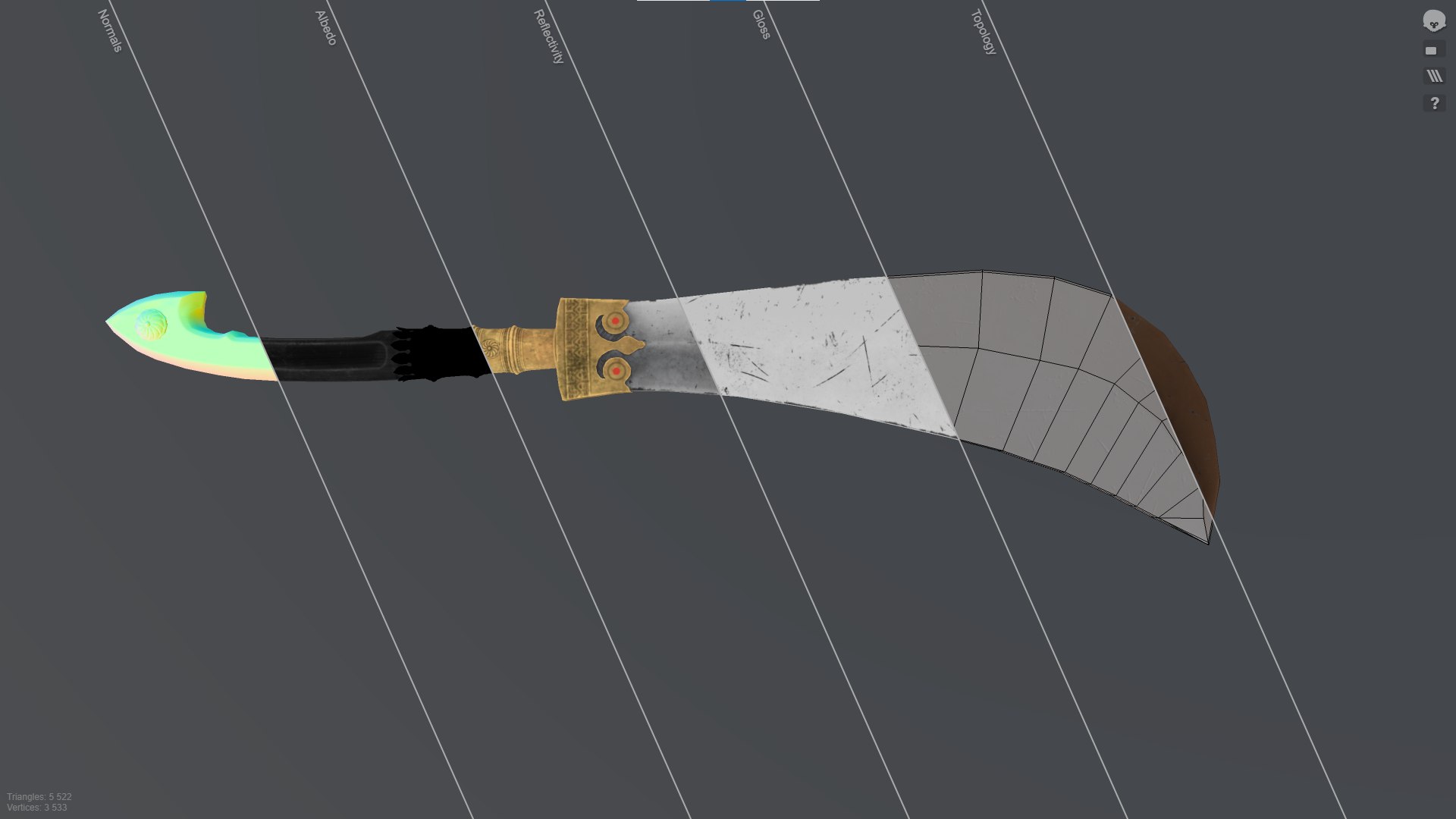 Indian Dugger 3D Model - TurboSquid 2063101