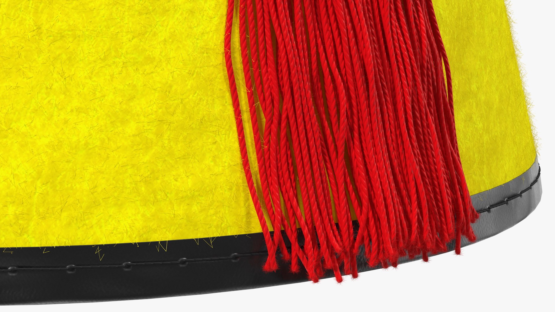 Traditional Arabic Yellow Fez Model - TurboSquid 1682081