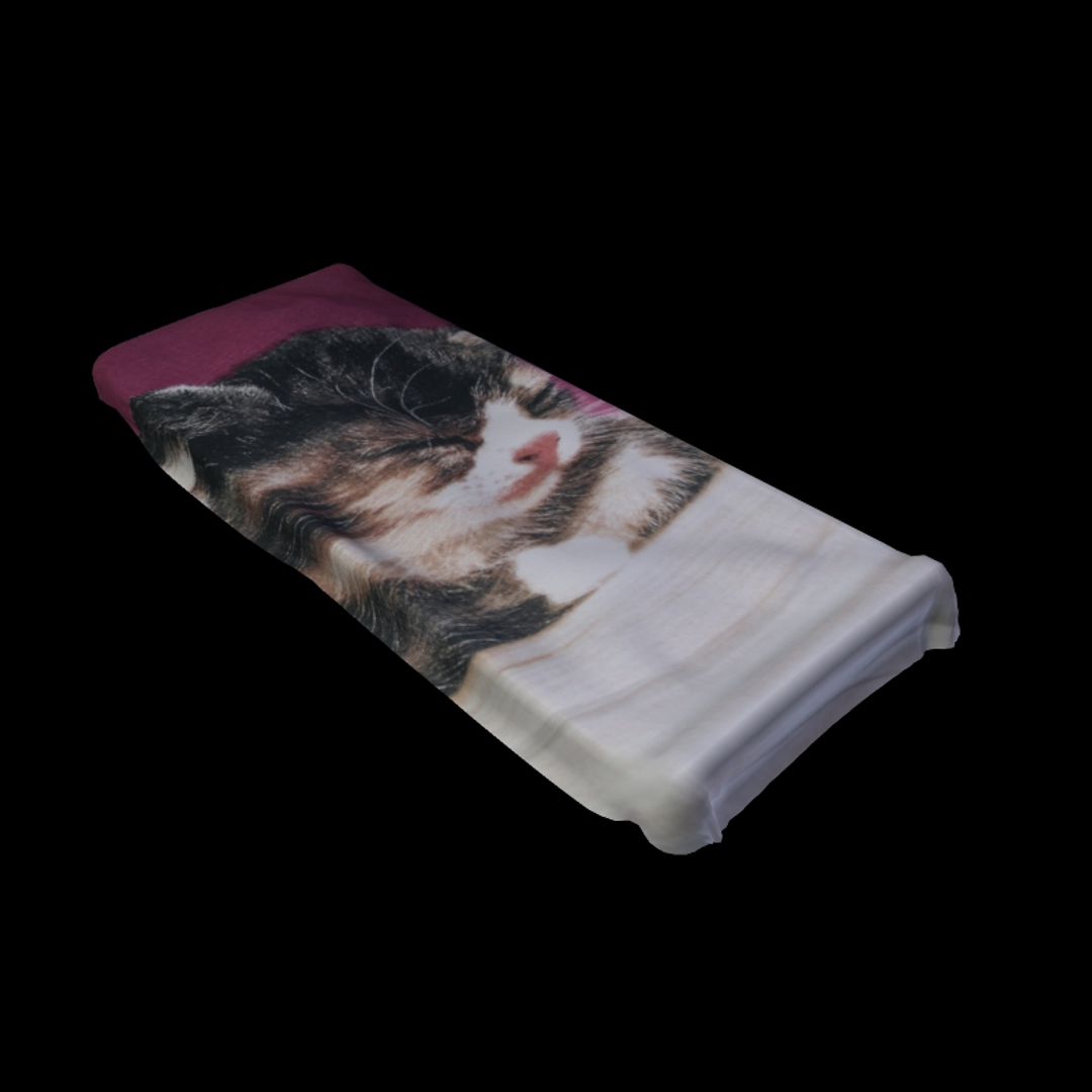 Bed Blanket 3d Model