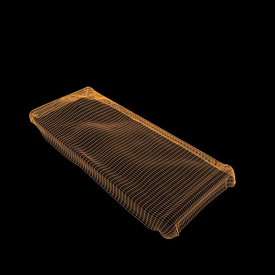 Bed Blanket 3d Model