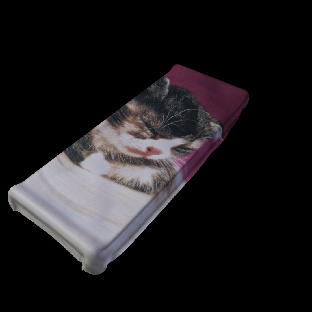 Bed Blanket 3d Model