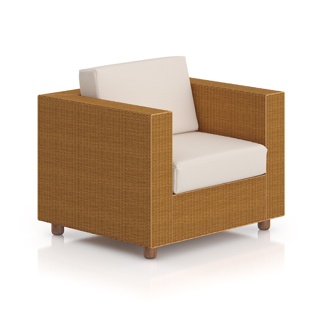wicker armchair max