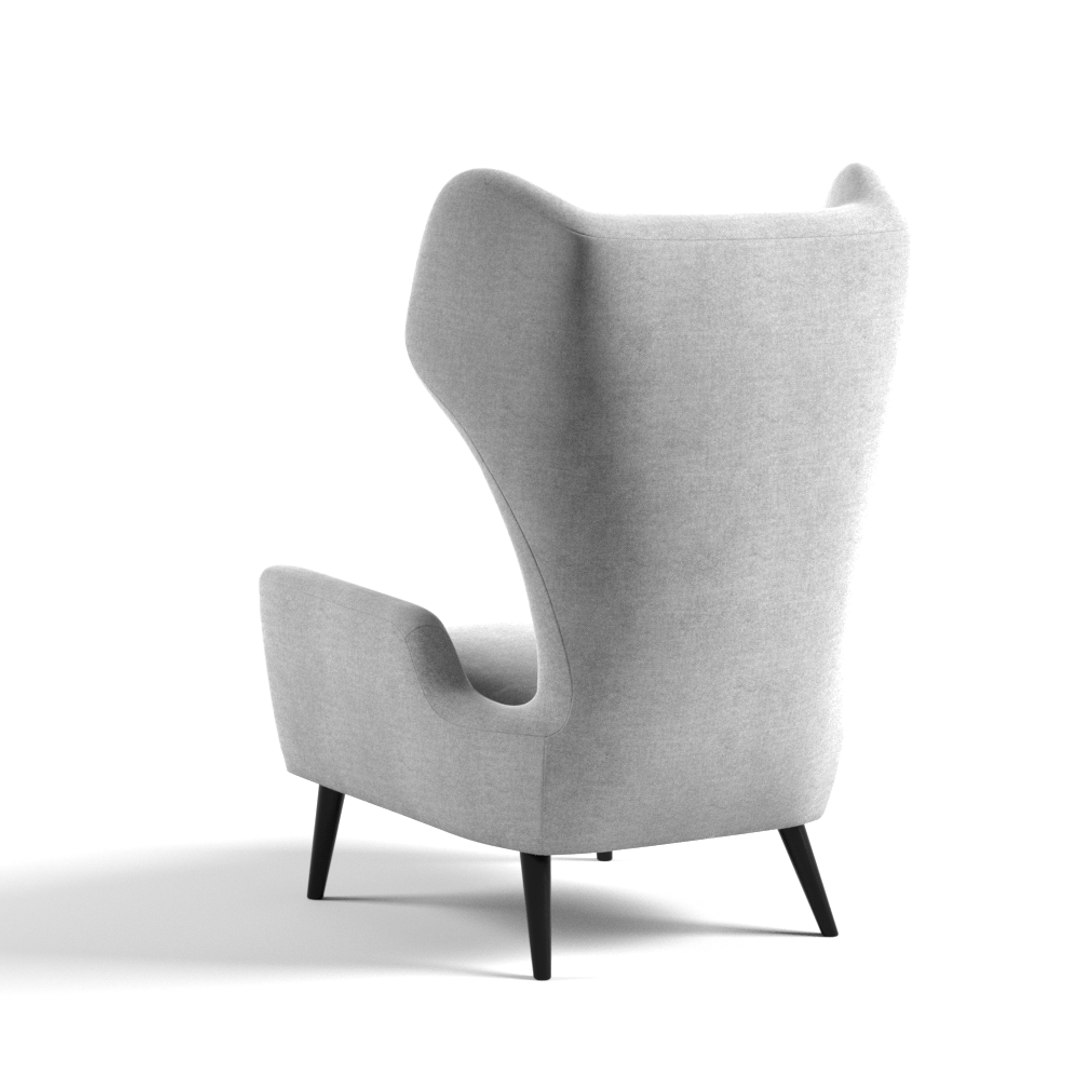 Milano Wing Chair Model - TurboSquid 1615525