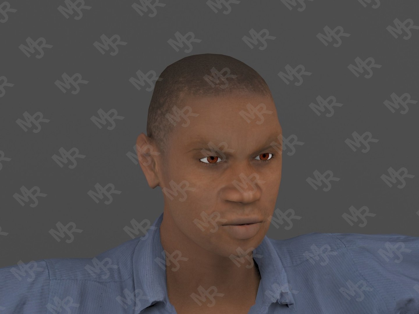 3D Model Afroman1 Games - TurboSquid 1278590