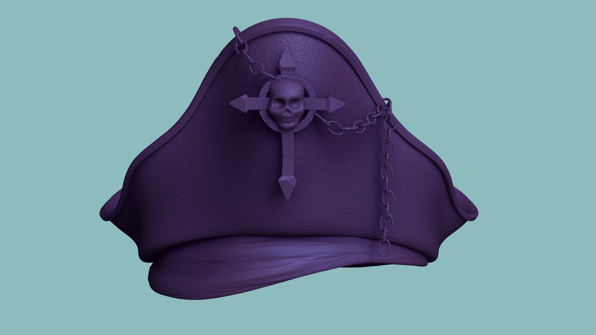 Pirate Hat - Character 3D Model - TurboSquid 1639449