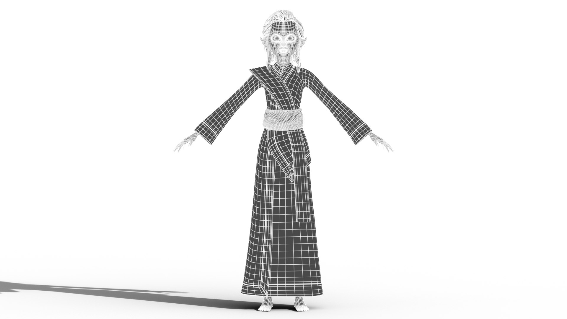 3D Night Elf - TurboSquid 1897414