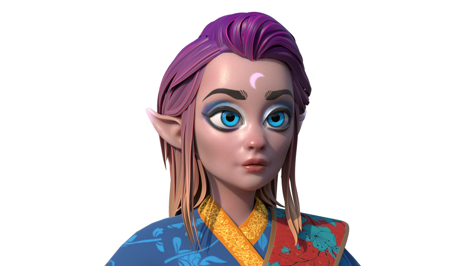 3D Night Elf - TurboSquid 1897414