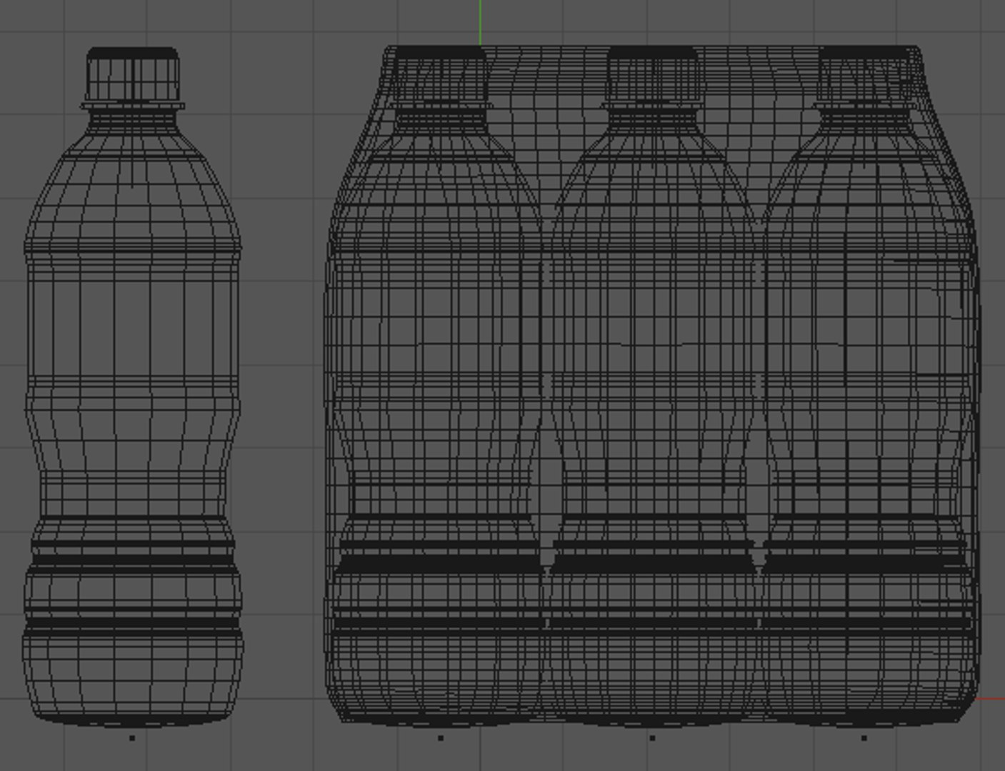 3d Bottle Arrowhead Water Model