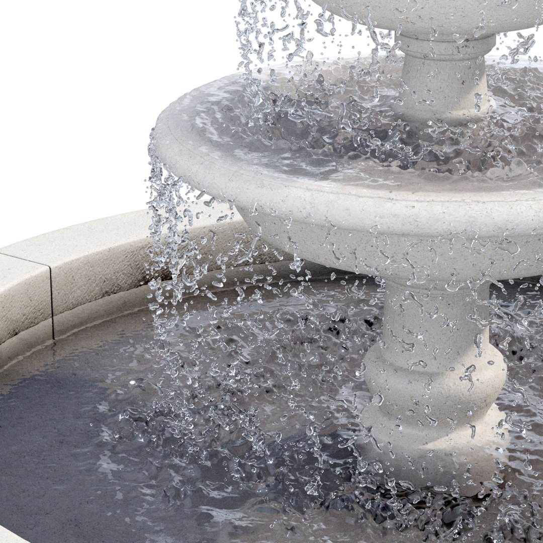 3D Campania - Beaufort Fountain Model - TurboSquid 1896665