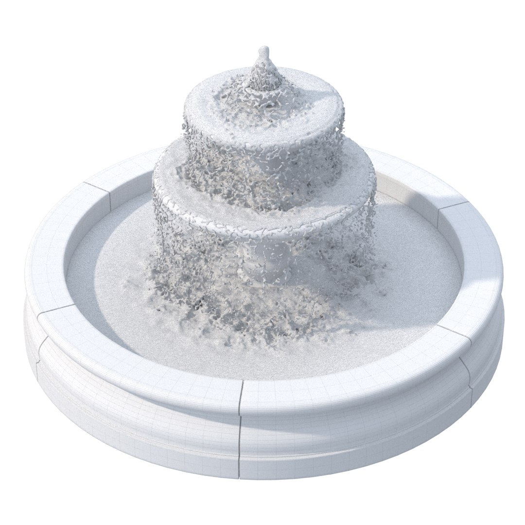 3D Campania - Beaufort Fountain Model - TurboSquid 1896665