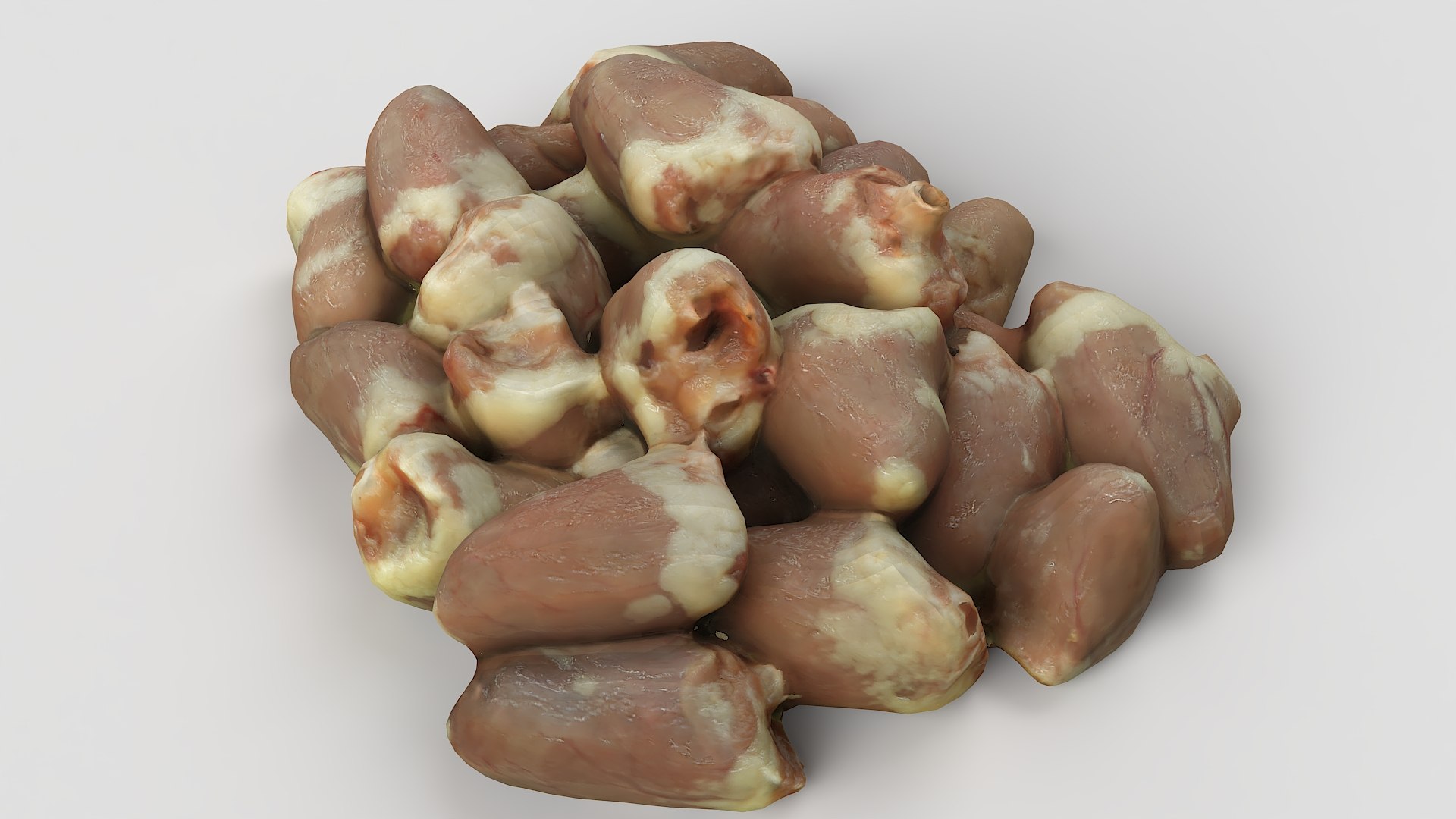3D model Chicken Hearts - TurboSquid 2050307