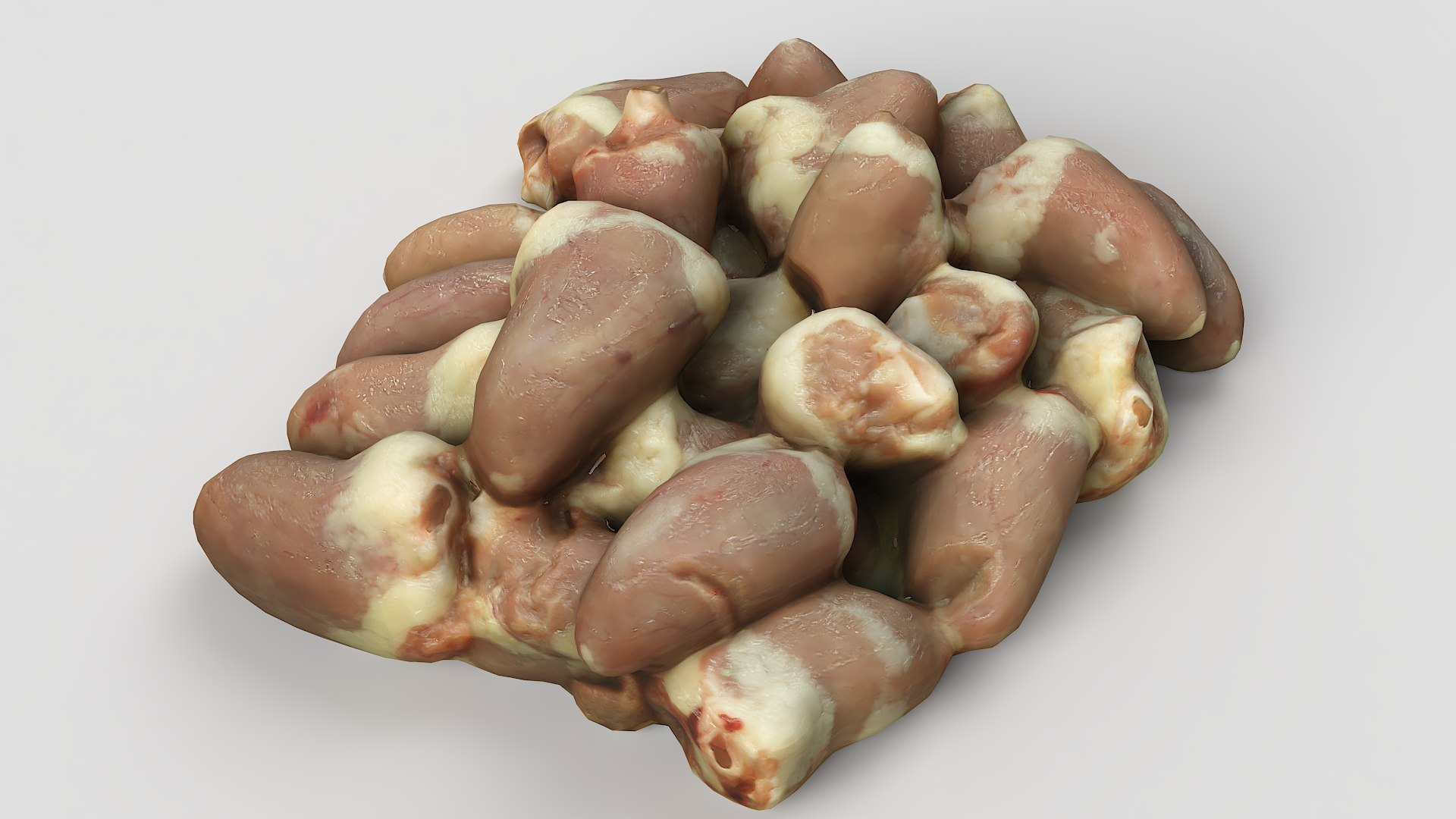 3D model Chicken Hearts - TurboSquid 2050307