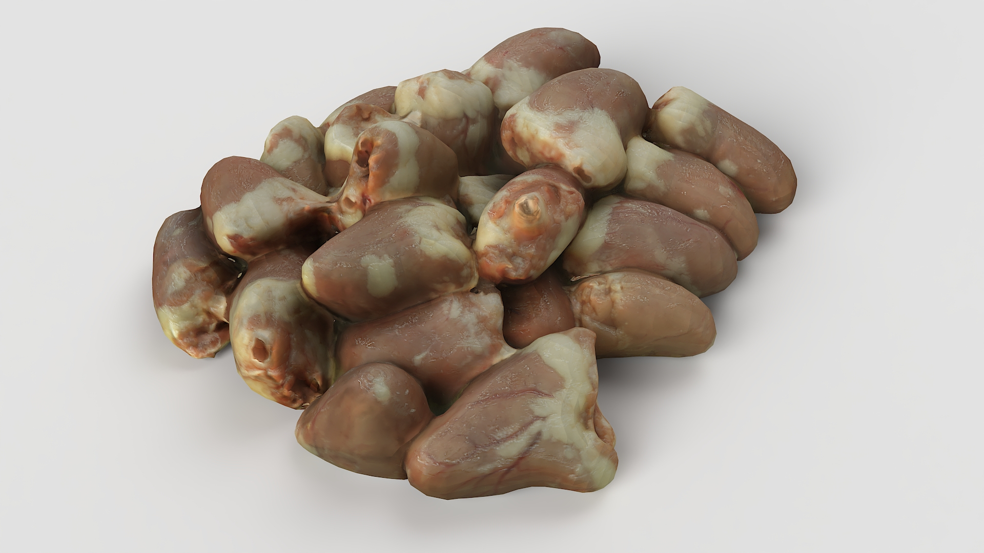 3D model Chicken Hearts - TurboSquid 2050307