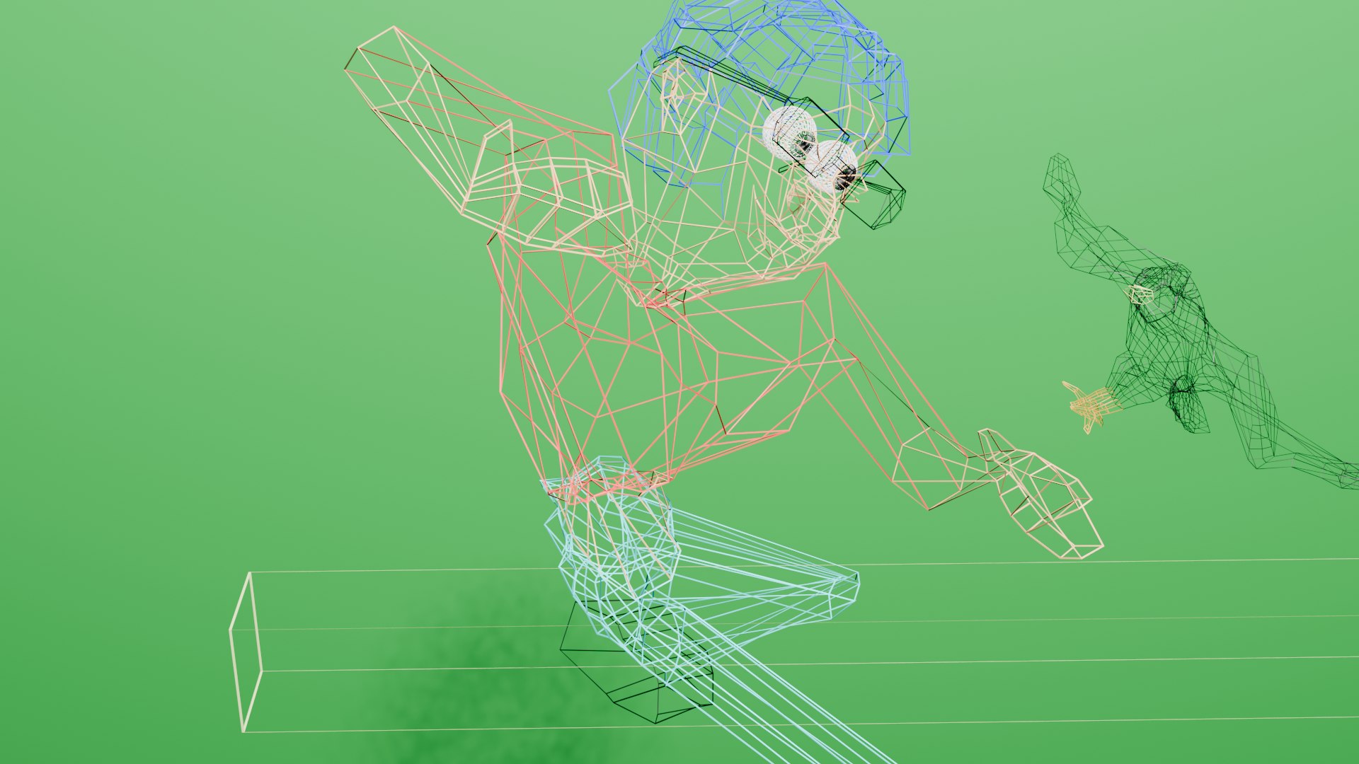 3D Crow And Balu - TurboSquid 2186461