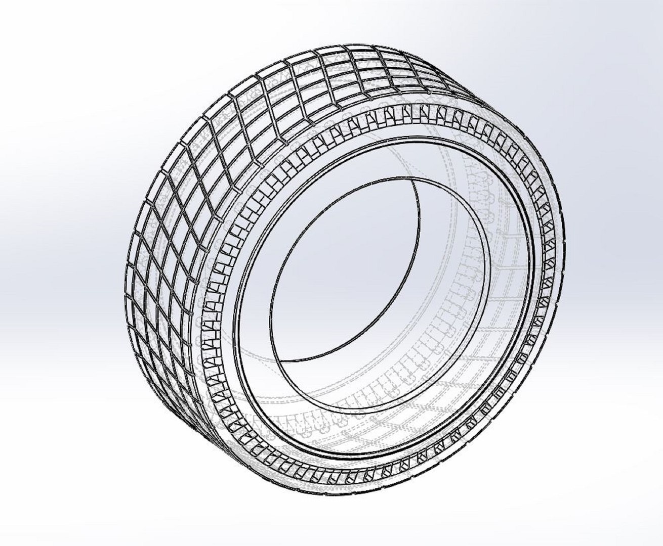 Diecast Rear Tire Of Vintage Dragster Version 7 Scale 1 To 25 Model ...