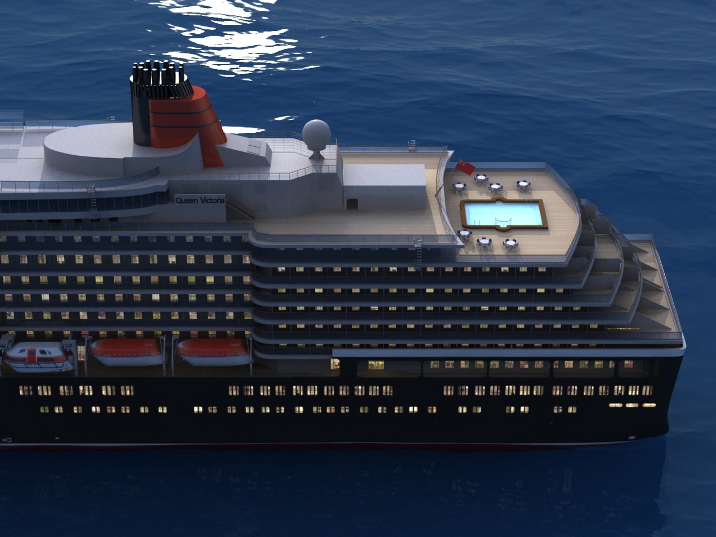 Max Queen Victoria Cruiser Ship