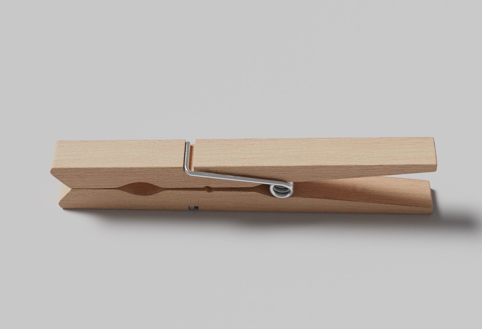 3D Wooden Clothespin Model - TurboSquid 2275690