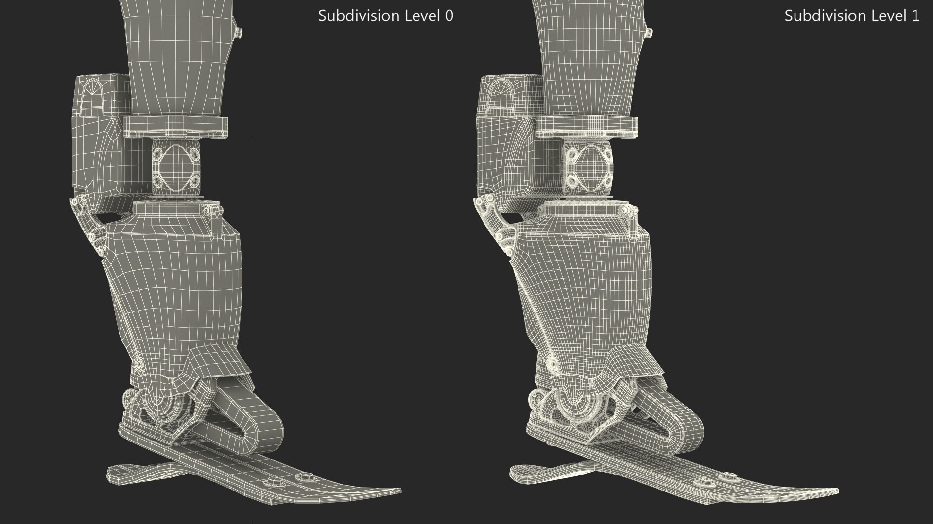 Advanced Prosthetic Leg BiOM Rigged 3D - TurboSquid 2354716