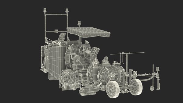 modelo 3d Máquina de señalización vial Borum Master 5000 - TurboSquid ...
