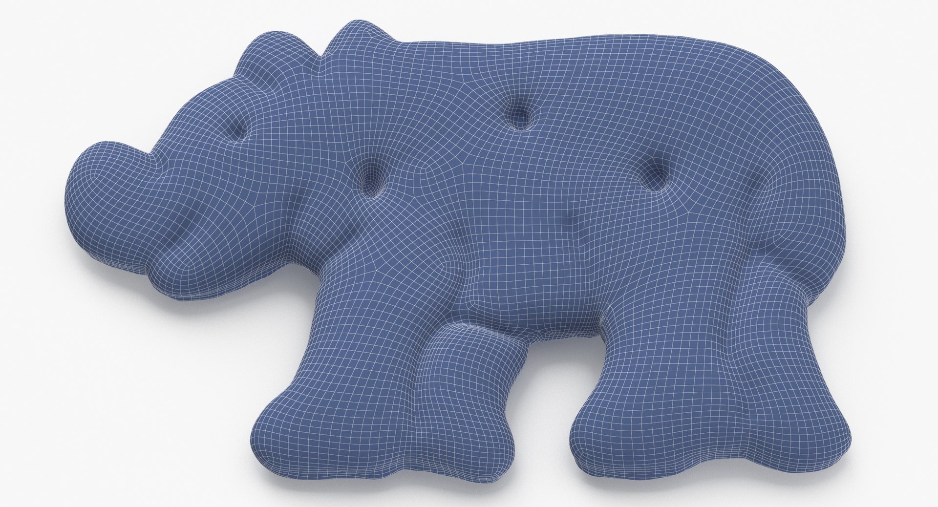 3D Cocoa Rhino Cookie 01 - TurboSquid 1853314