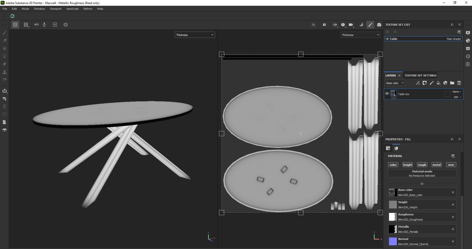 3D Marble Top Oval Dining Table Model - TurboSquid 2291453