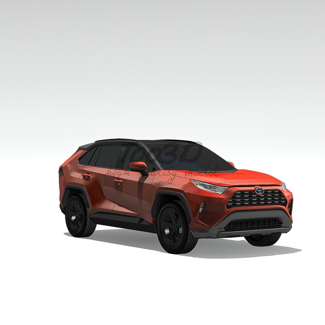 3D Rav 4 Model - TurboSquid 1275852