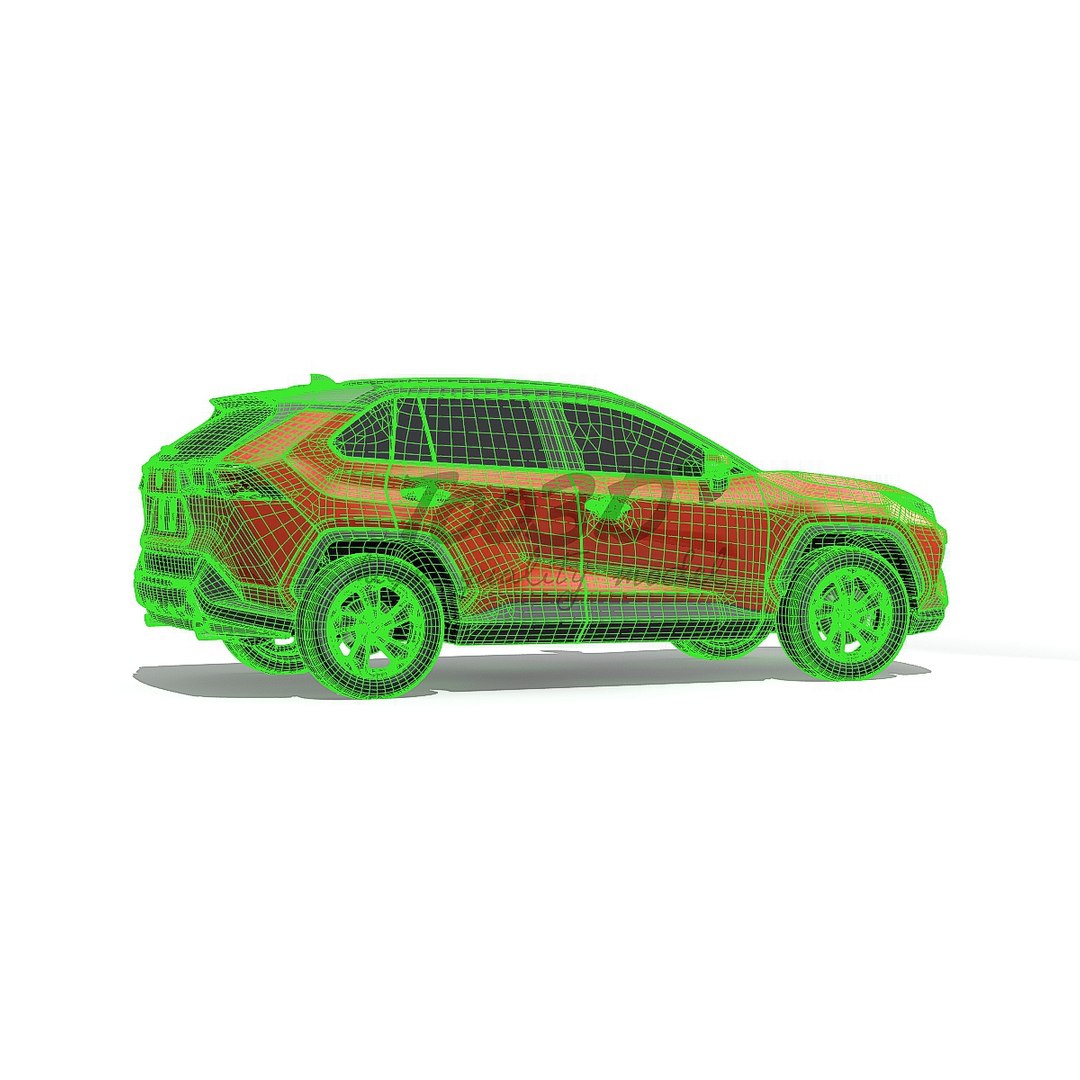 3D Rav 4 Model - TurboSquid 1275852