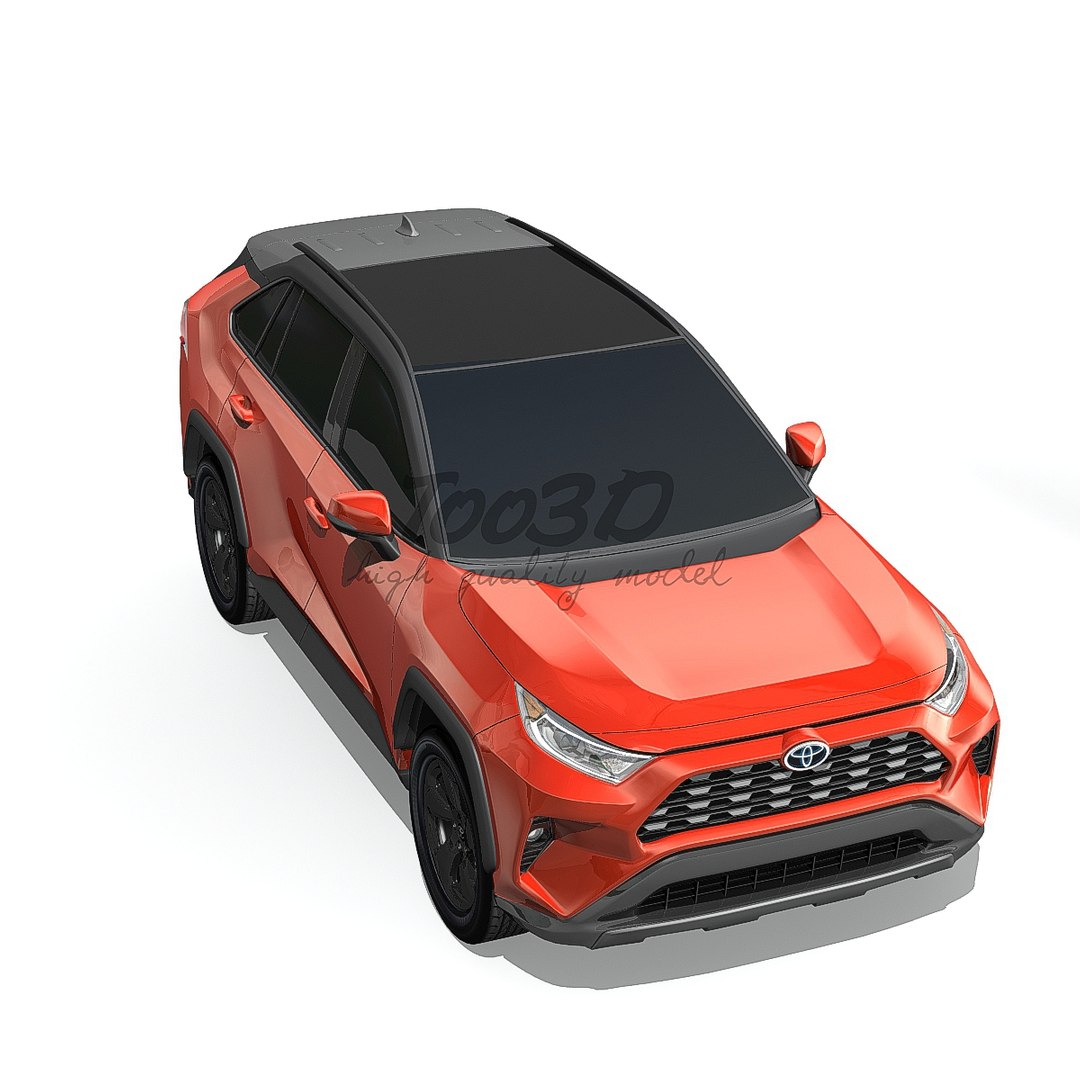 3D Rav 4 Model - TurboSquid 1275852