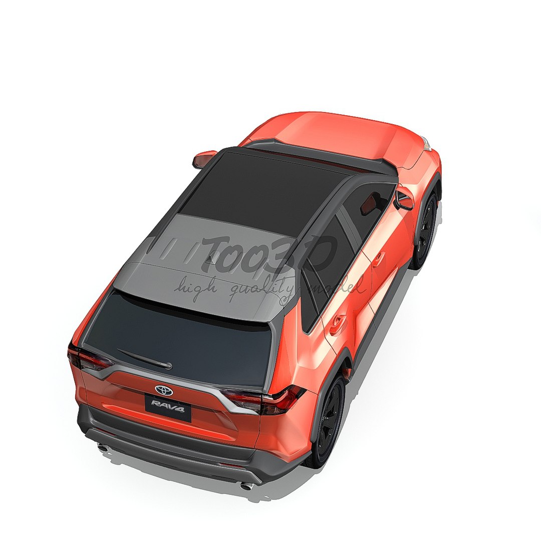 3D Rav 4 Model - TurboSquid 1275852