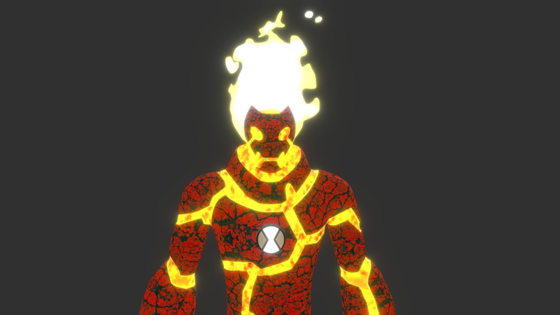 3D Model Heatblast Ben 10 - TurboSquid 1263456