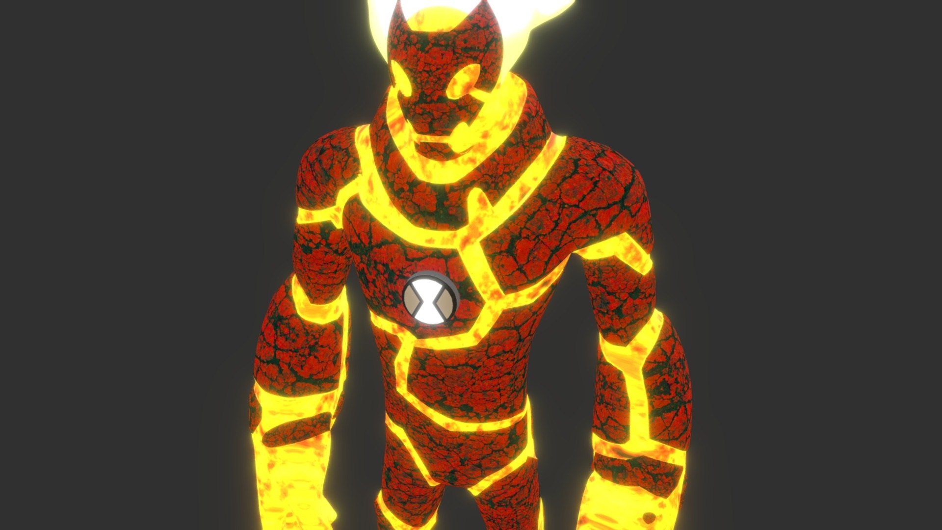 3D Model Heatblast Ben 10 - TurboSquid 1263456