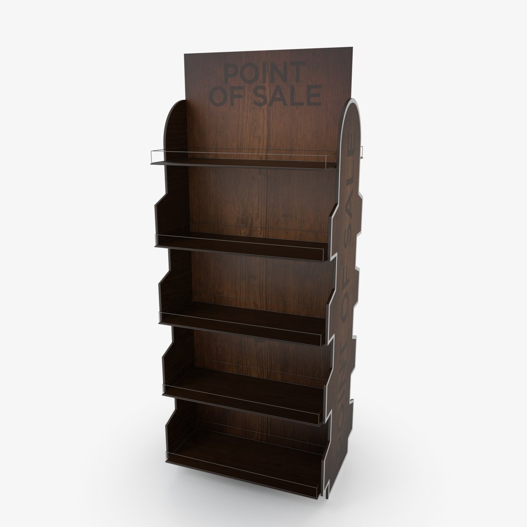 Display rack 3D - TurboSquid 1372973