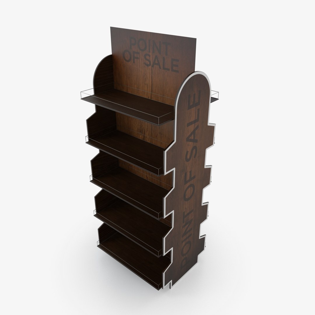 Display rack 3D - TurboSquid 1372973