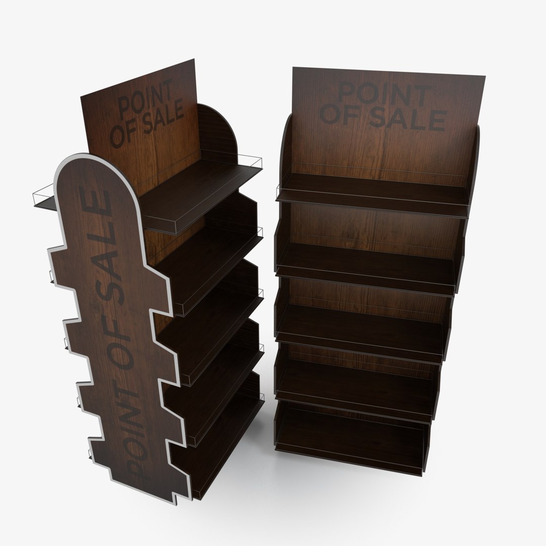 Display rack 3D - TurboSquid 1372973