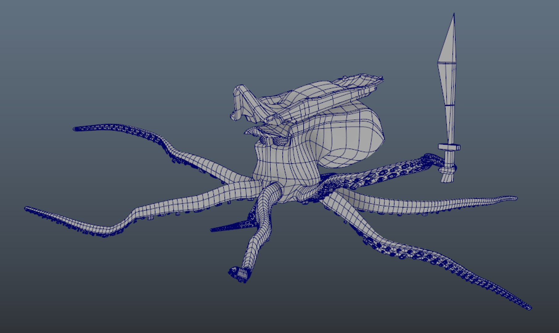 Free Octopus Free Low-poly 3D Model 3D Model - TurboSquid 2179341