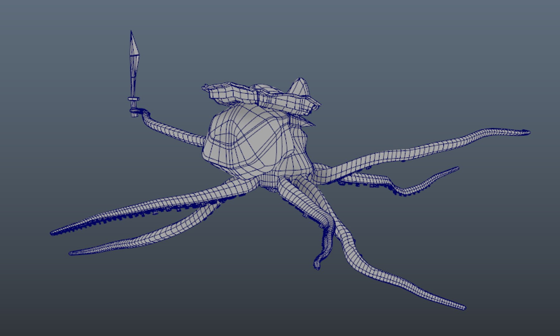 Free Octopus Free Low-poly 3D Model 3D Model - TurboSquid 2179341