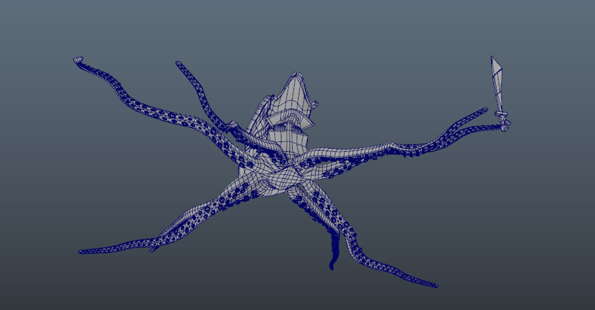 Free Octopus Free Low-poly 3D Model 3D Model - TurboSquid 2179341