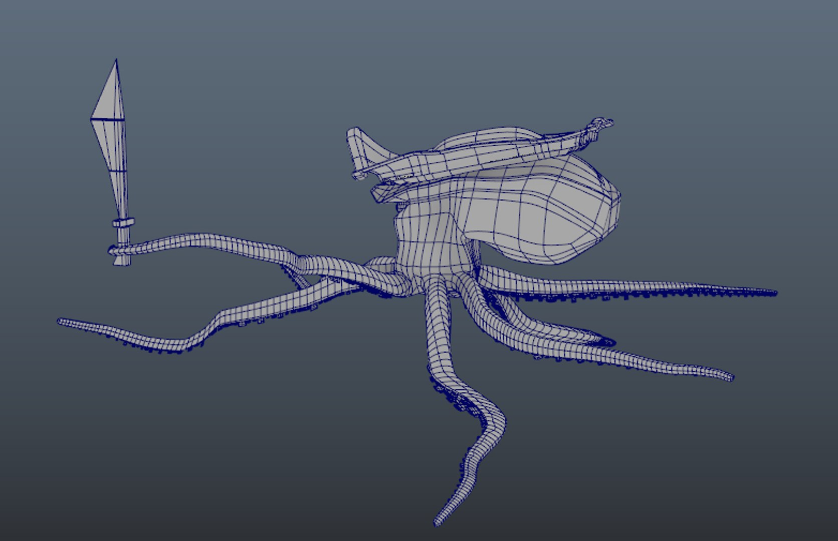 Free Octopus Free Low-poly 3D Model 3D Model - TurboSquid 2179341