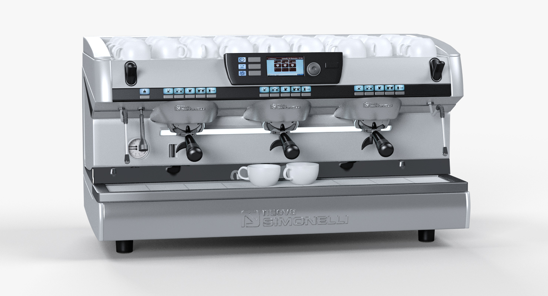 Coffee Machine Nuova Simonelli 3D Model - TurboSquid 1392709