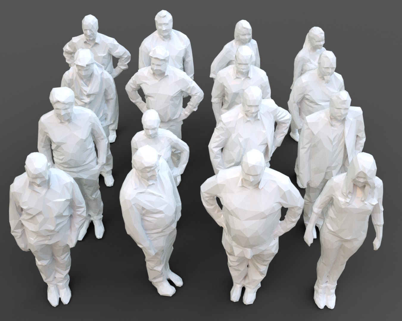 Architectural Stylized Human Character 3D | 1147648 | TurboSquid