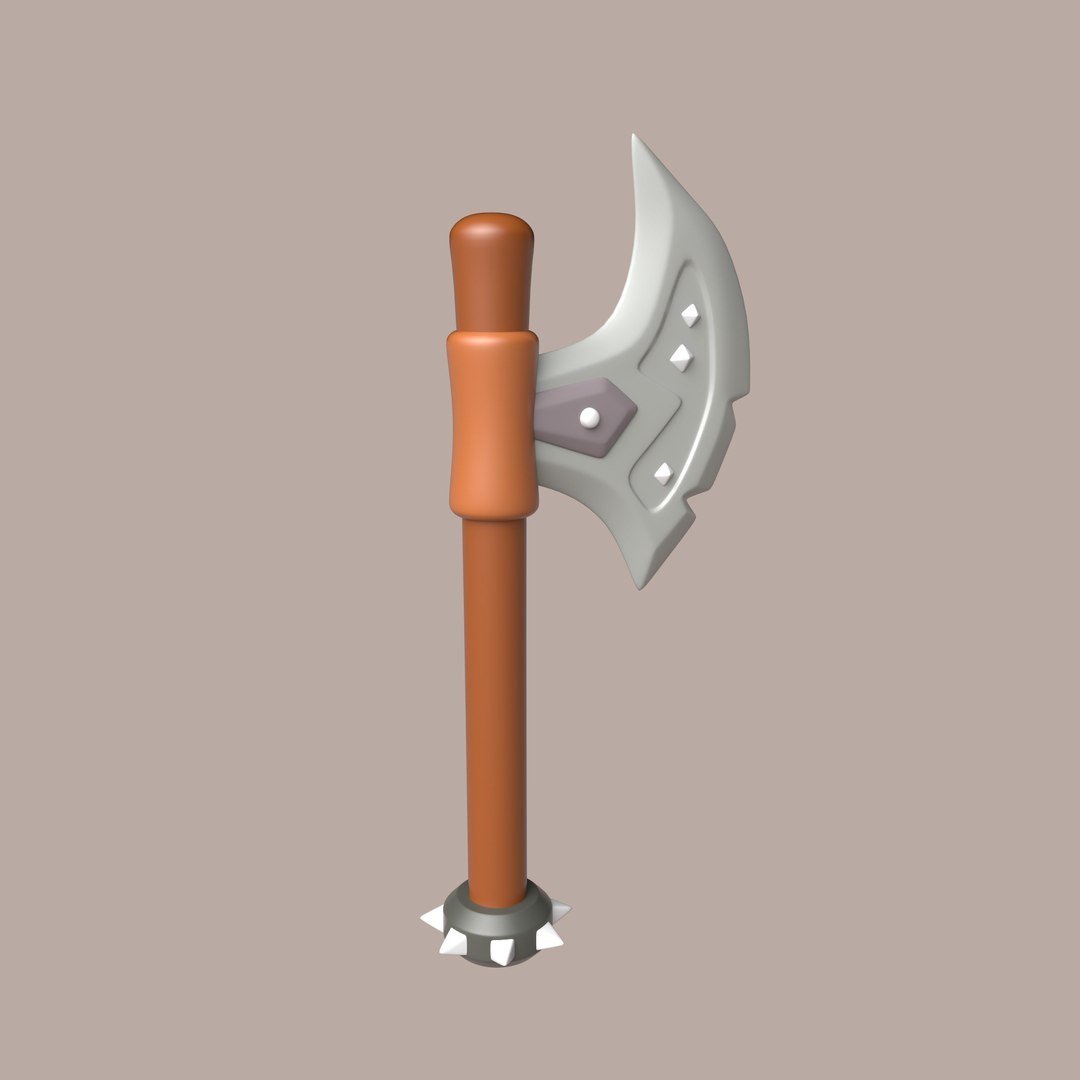 3D Low Poly Axe - TurboSquid 2415620