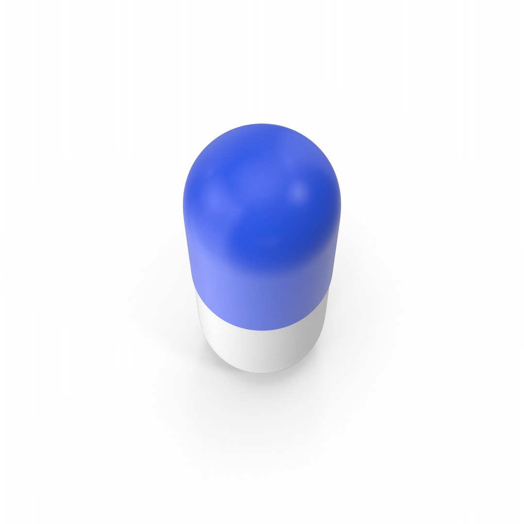 Pill Capsule Model - TurboSquid 1912292